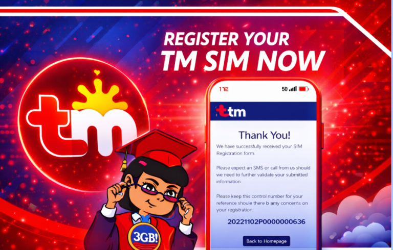 TM SIM Registration